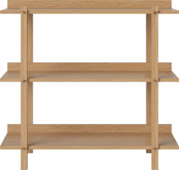 Kari shelving low - single