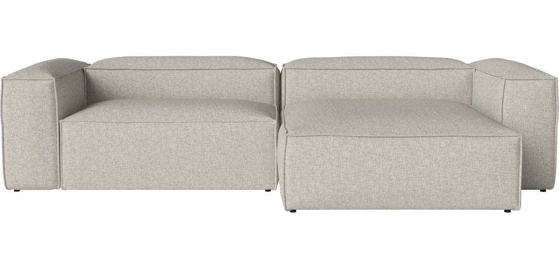 Cosima 2 Modules depth 100 cm w. large chaise longue - right - and large corner module - left