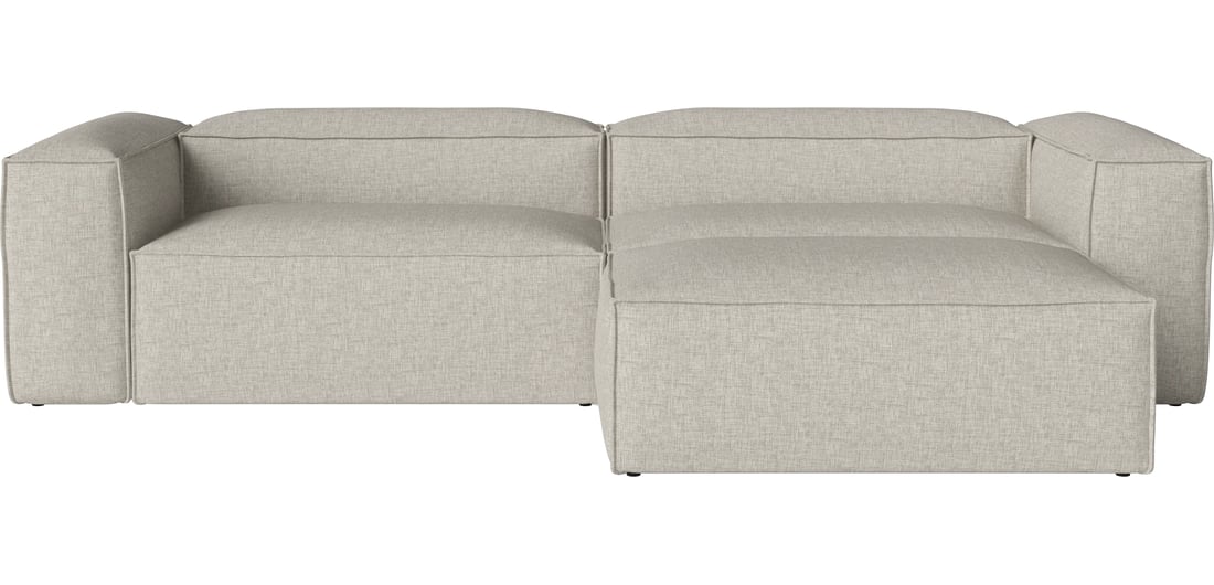 Cosima 2 Large Modules depth 100 cm w. large pouf
