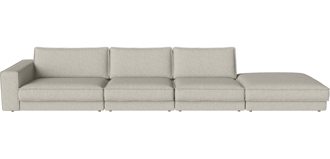 Noora 4 Modules w. pouf - right