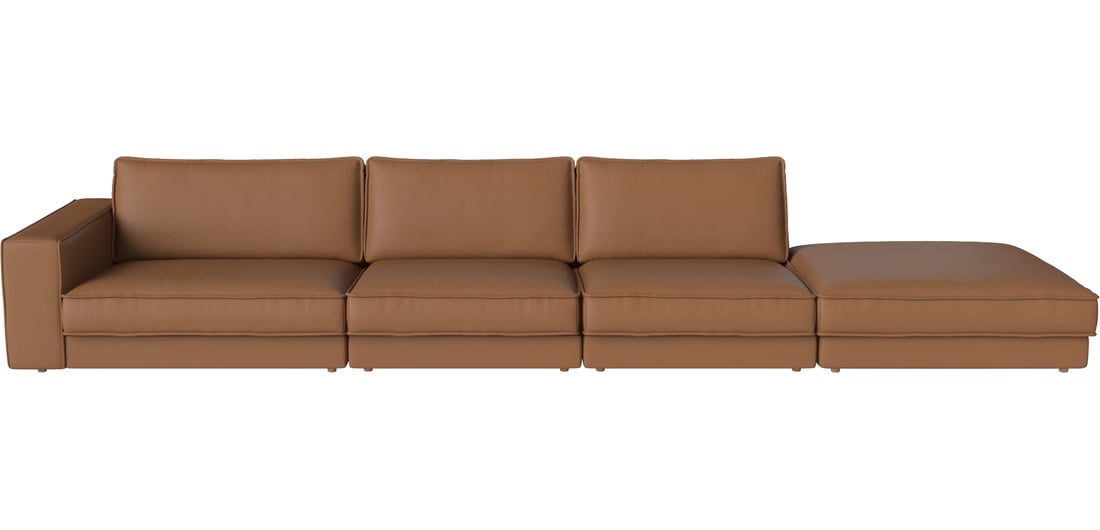Noora 4 Modules w. pouf - right