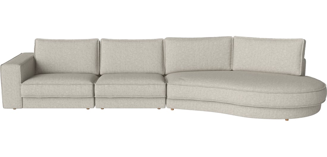 Noora 3 modules w. open end rounded small – right