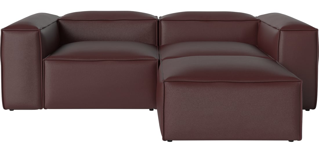 Cosima 2 Små Moduler dybde 120 cm m. lille puf
