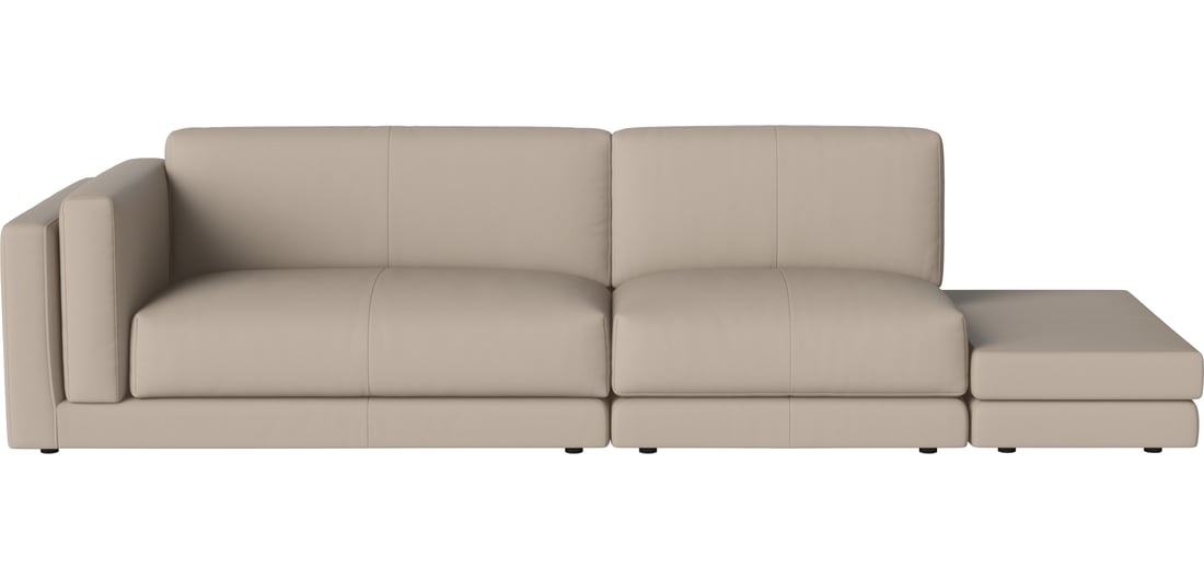 Avelou 3 Modules Small back w. large corner and side table - right