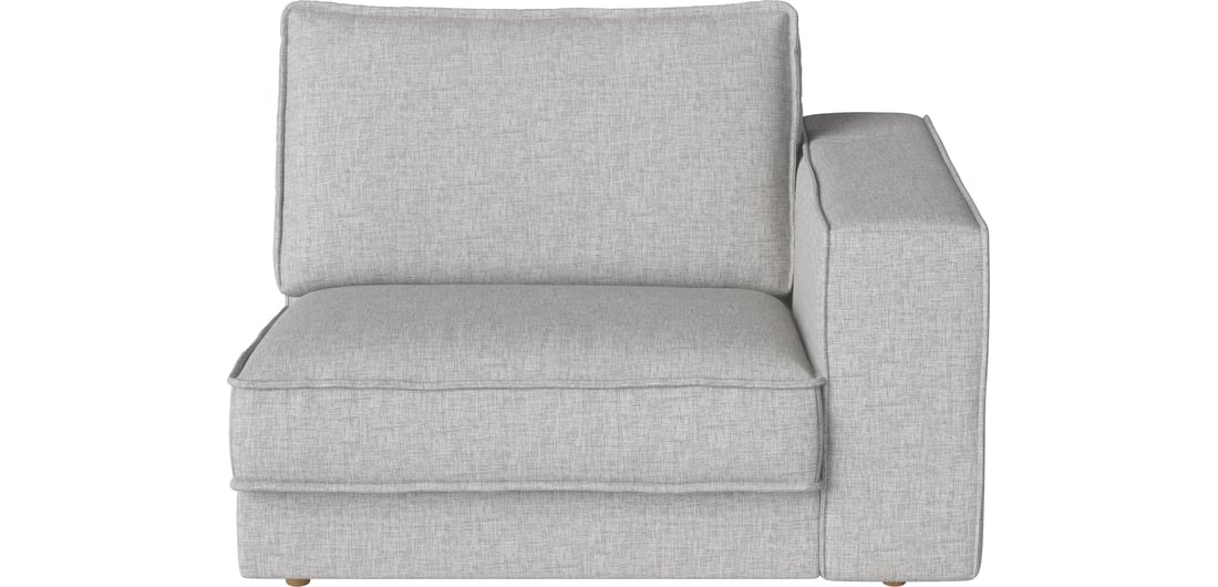 Noora Corner Module w. armrest - right 115 x 107 cm