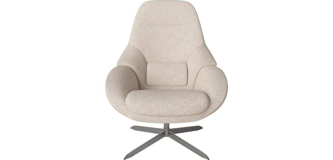 Saga Armchair w. Return Swivel Function