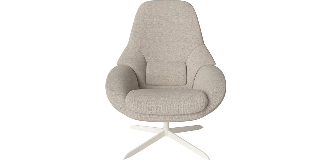 Saga Armchair Grand w. return swivel function - Curated Edition