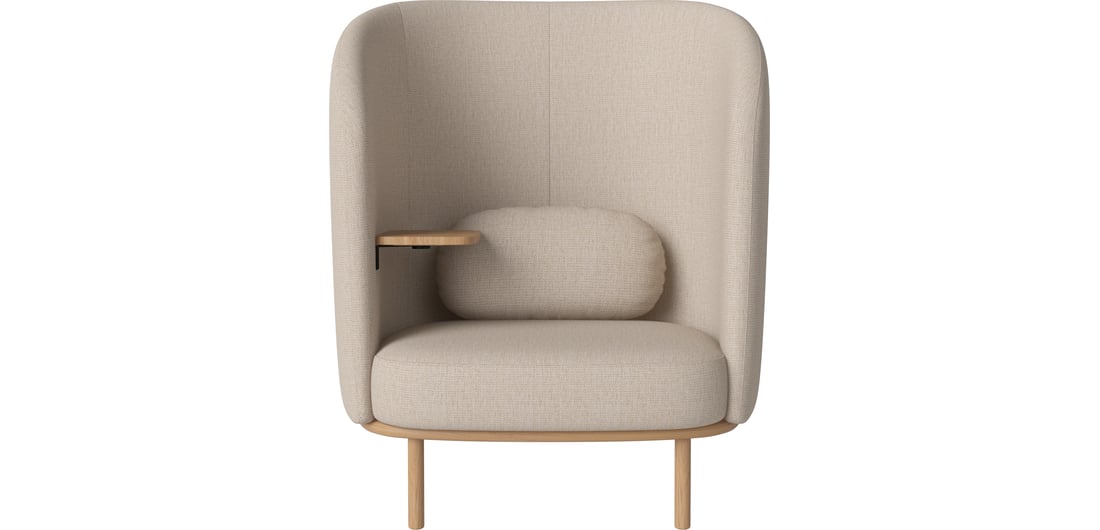 Fuuga Nesting Armchair w. Table - Left