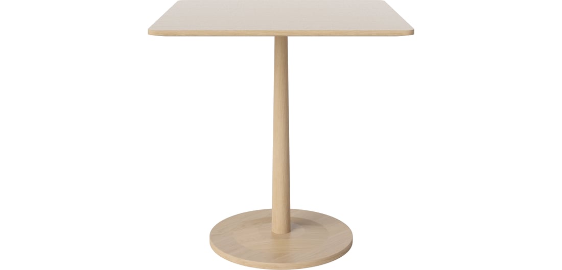 Table de salle à manger Turned 70x70 cm