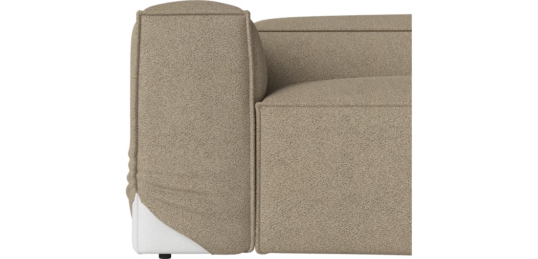 Cosima Curved Cover for small back module 100 cm